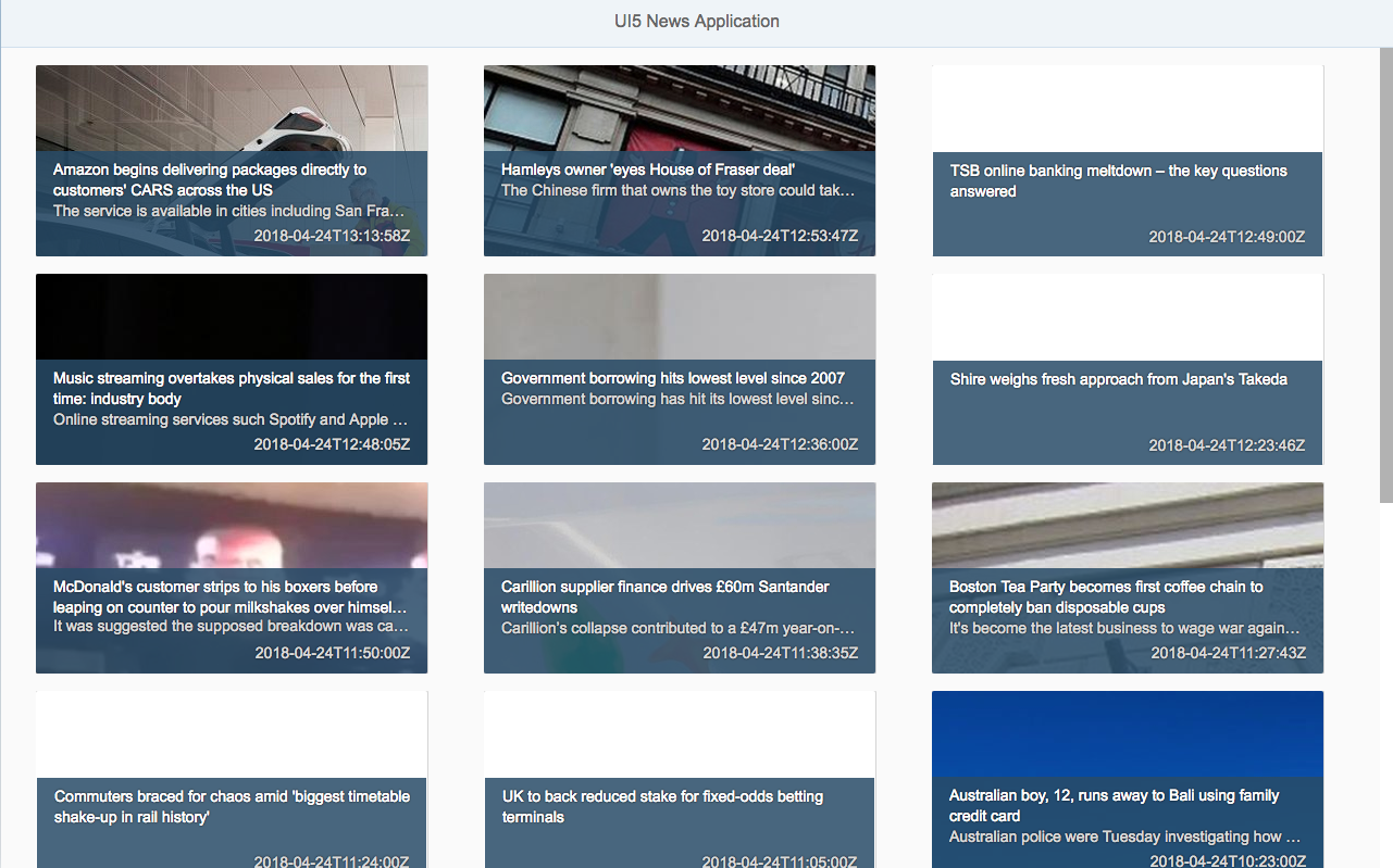 Nathan Hands' Blog | Creating a news app using UI5 Nathan Hands' Blog | Creating a news app using UI5